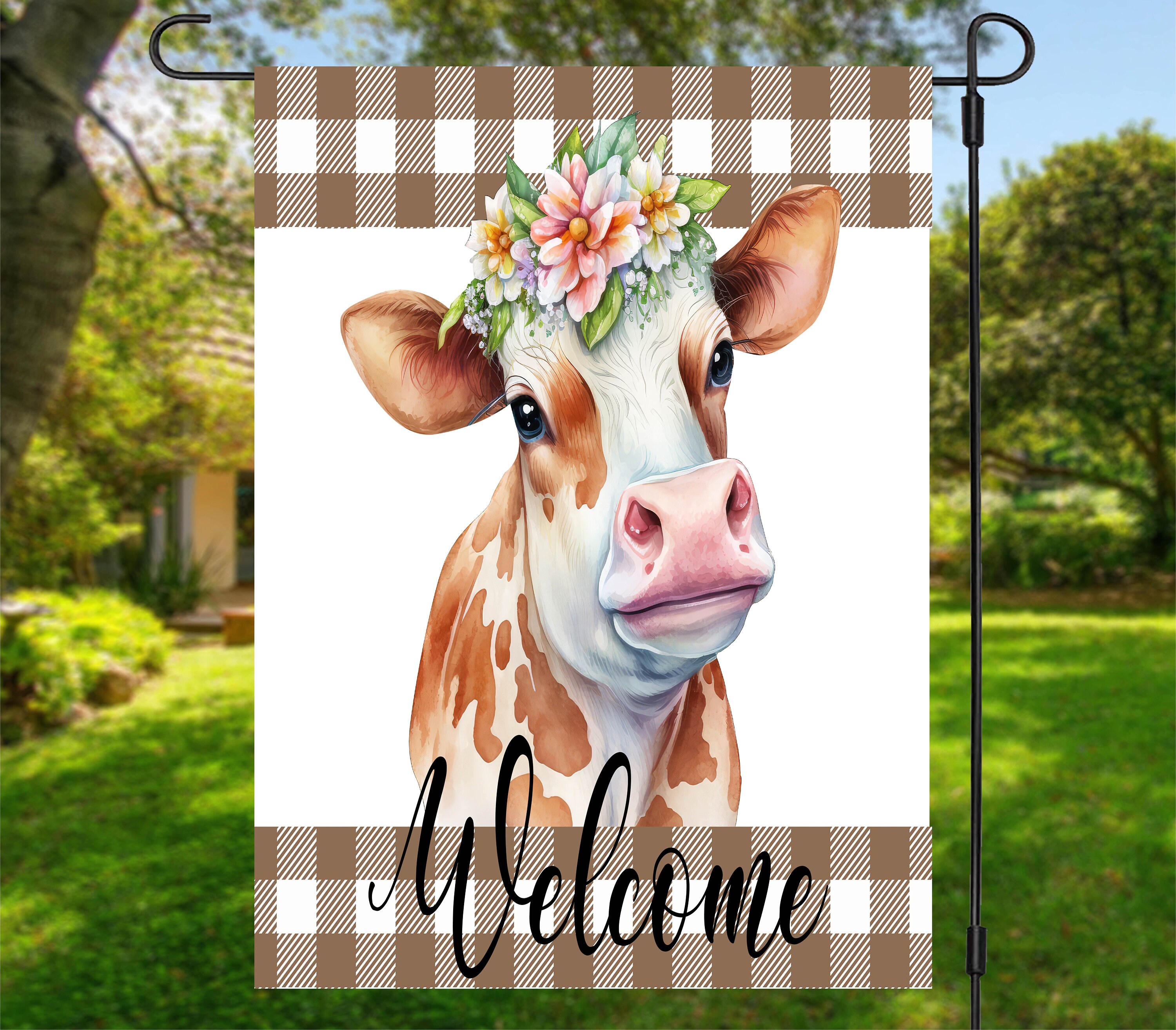 Welcome-welcome Cow Sublimation-cow Sublimation-flag Sublimation ...