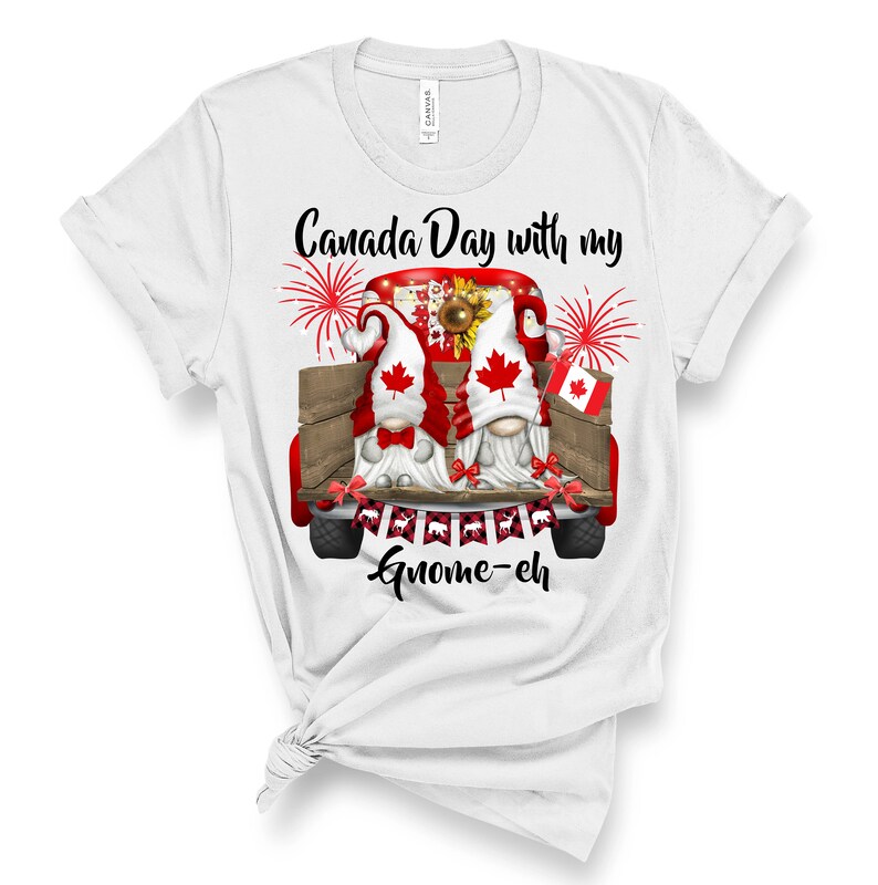Canada Day With My Gnomies Eh-canada Sublimation-canada Day Sublimation ...