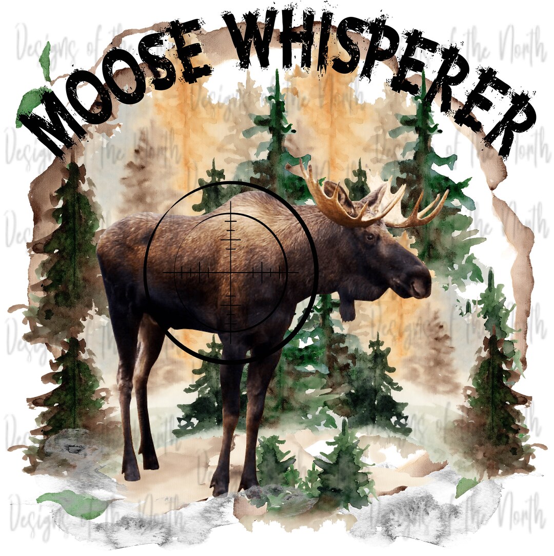 Sublimation-moose Sublimation-moose-hunting Sublimation-hunting Clipart ...