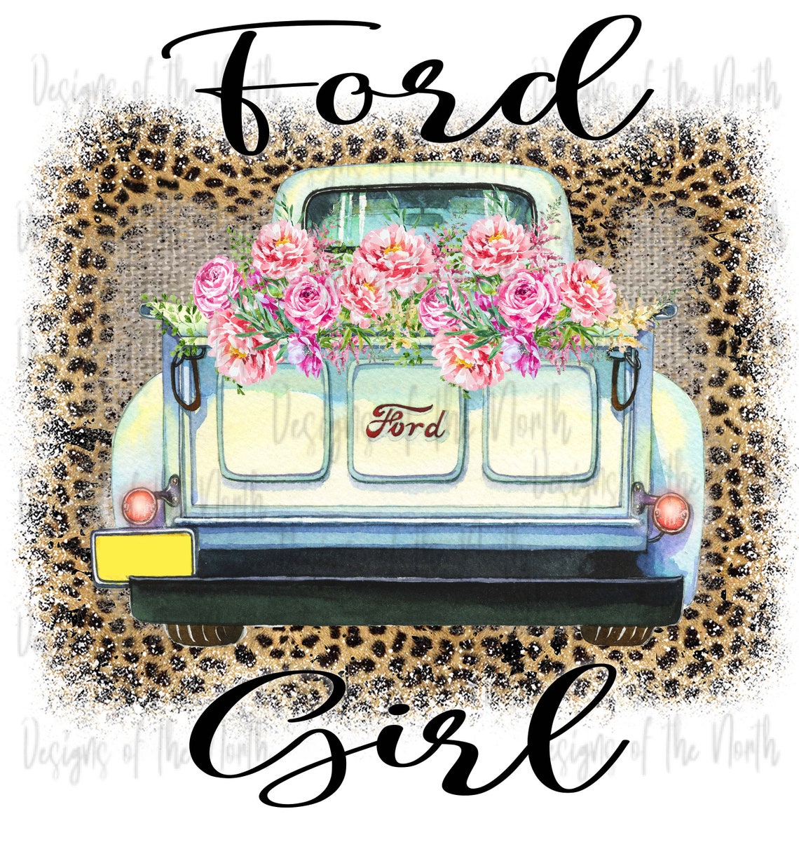 Ford Girl Sublimation-ford Girl Png-ford Girl Clipart-ford - Etsy
