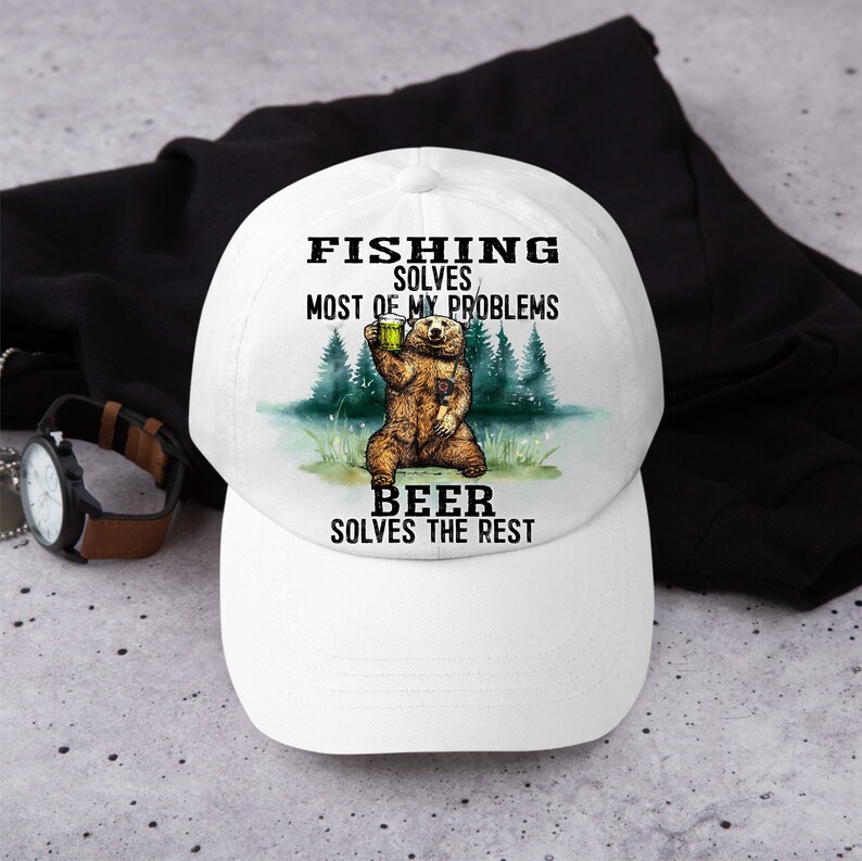 Fishing Solves Most of My Problems Beer Solves the Rest-beer - Etsy
