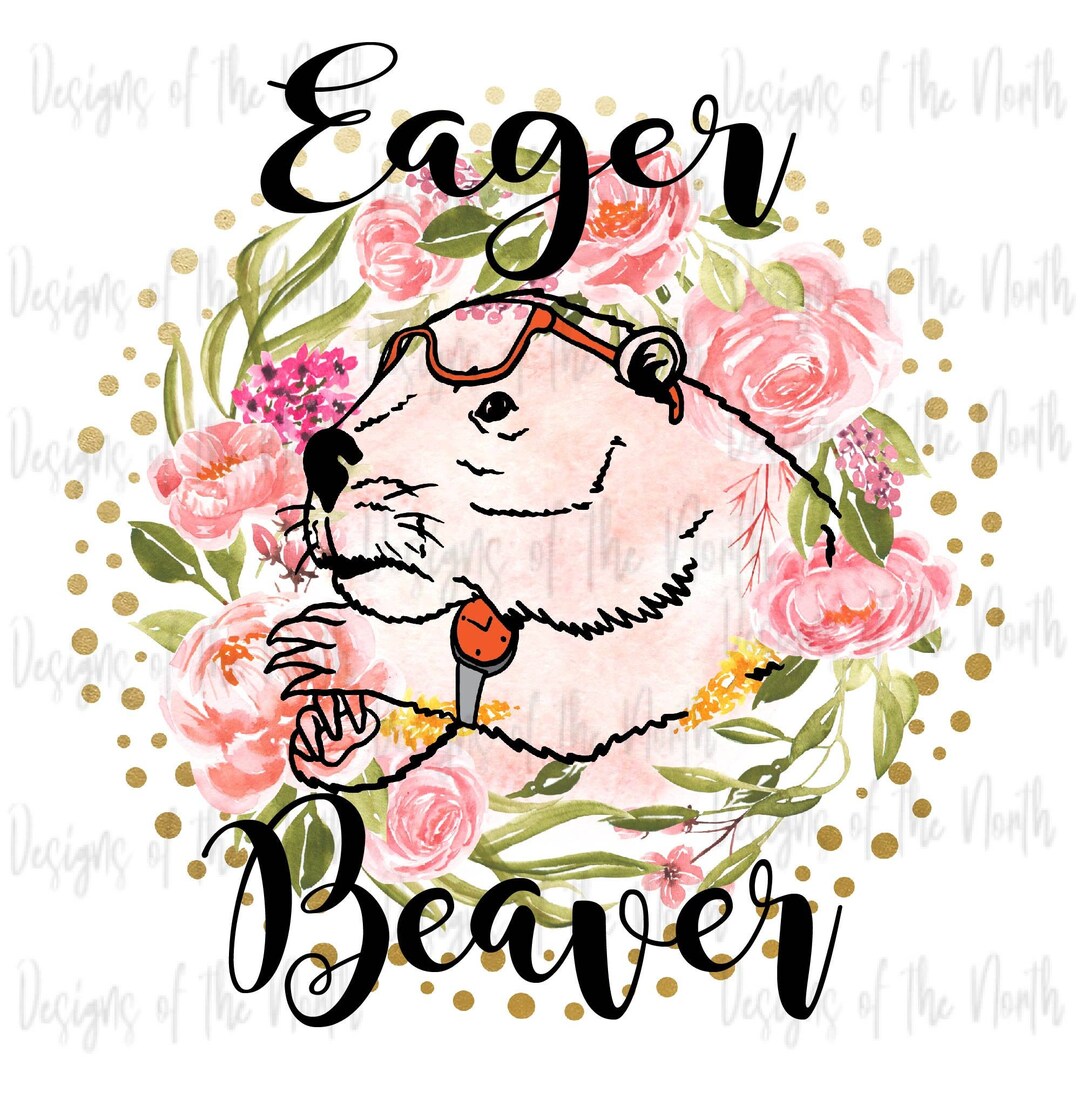 Sublimation Design-png-waterslide-eager Beaver Design-design Download-t ...