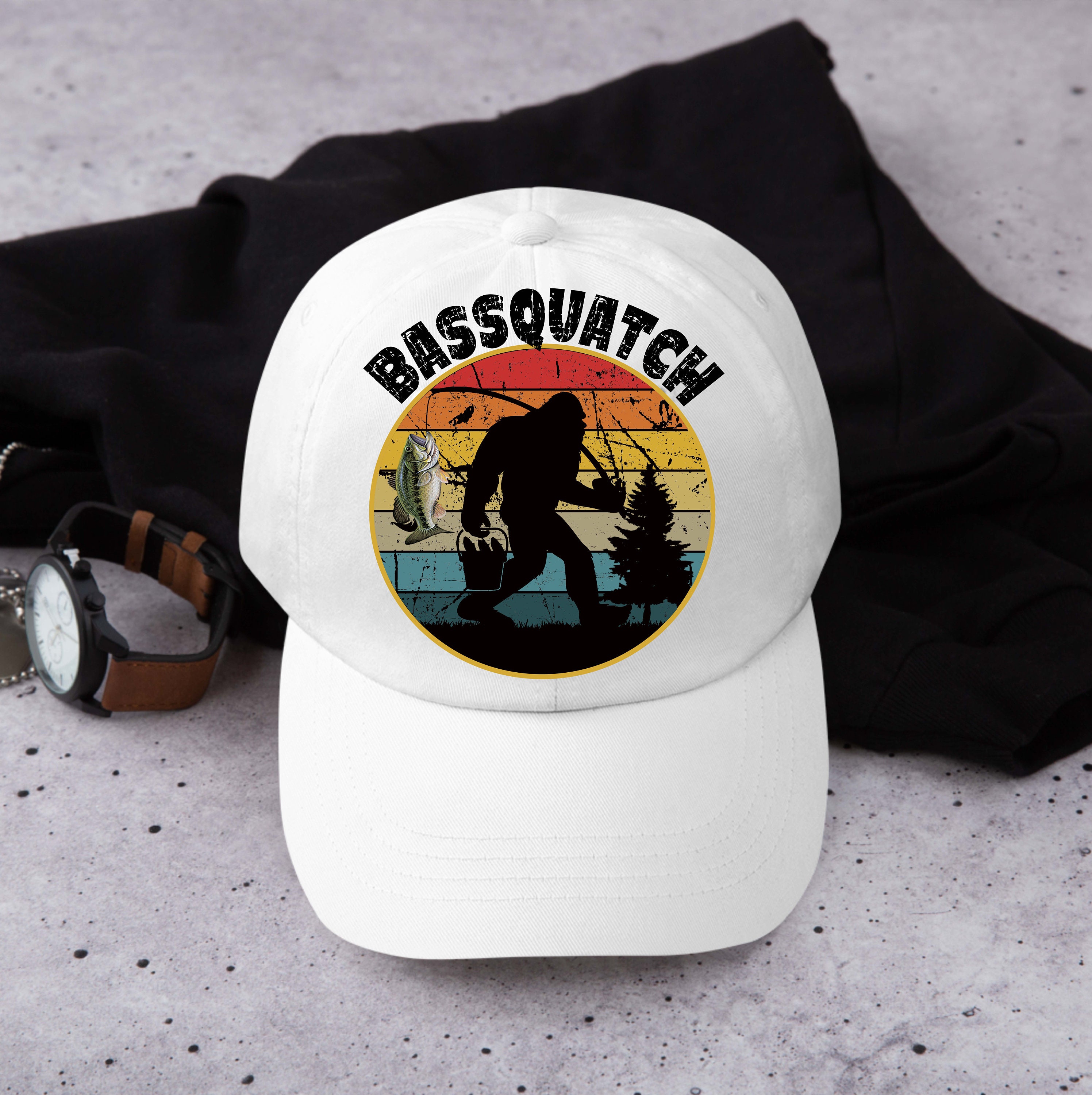 Bassquatch-sassquatch Sublimation-big Foot Sublimation-fishing ...