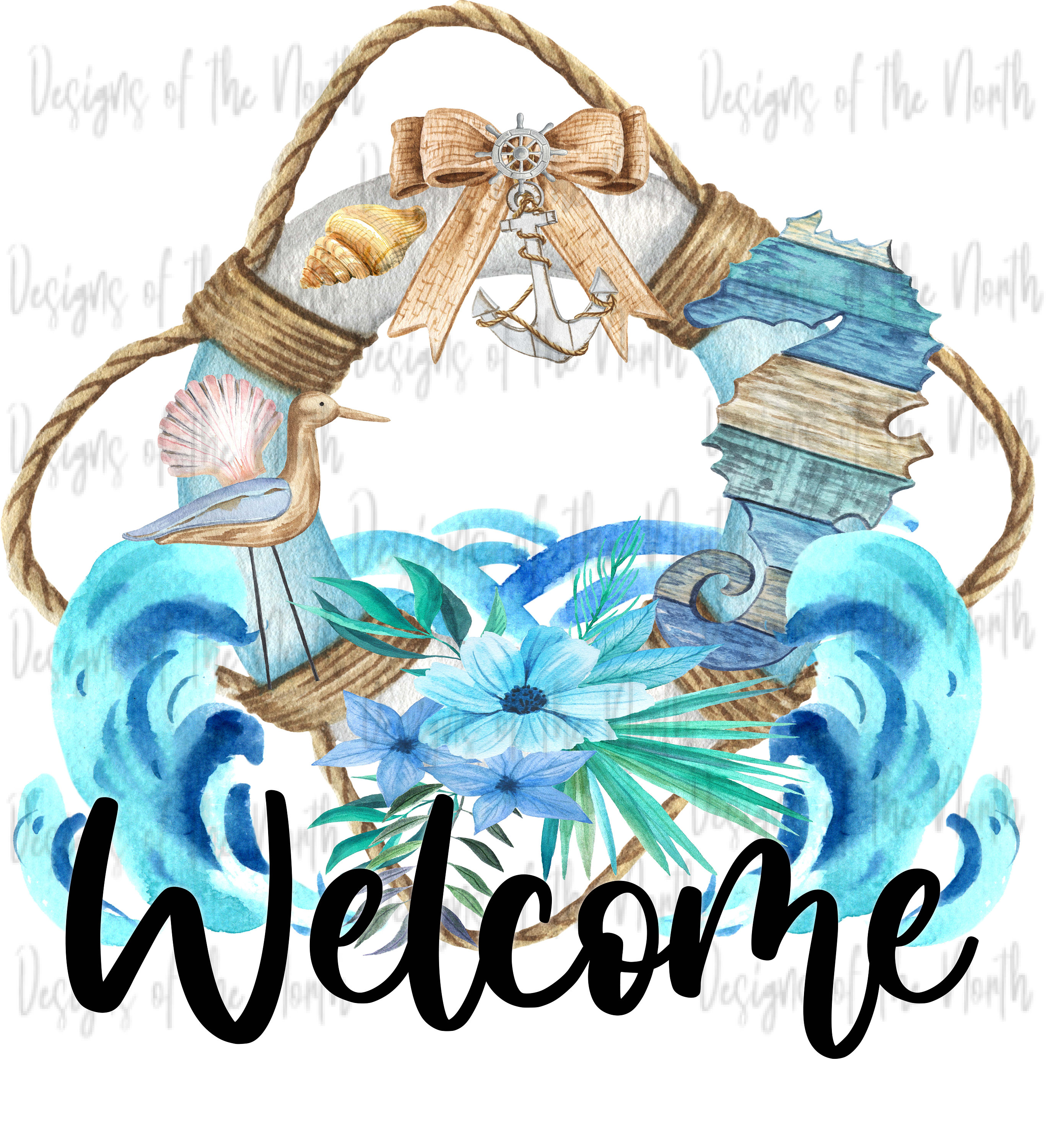 Welcome Sublimation-beach Sublimation-welcome Beach | Etsy Canada