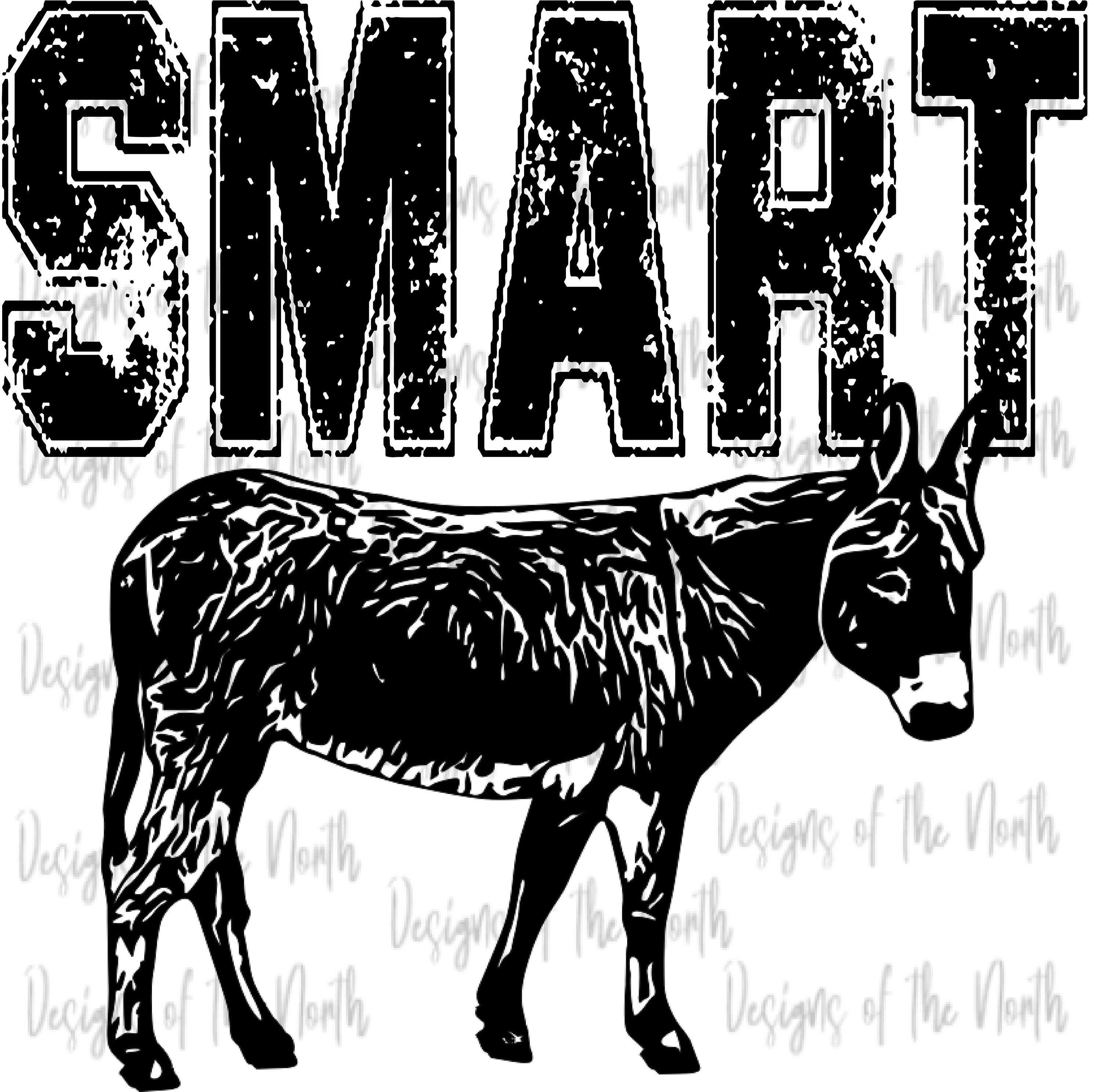 Smartass Sublimation-smartass Clipart-smartass Png-donkey Smartass ...