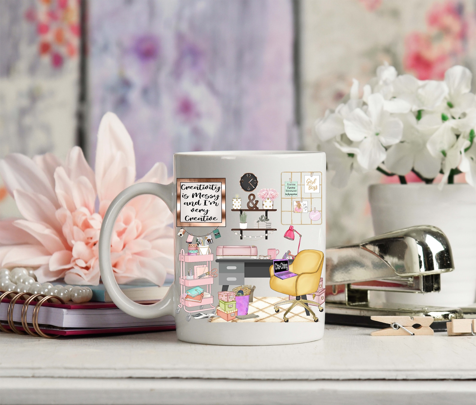 Craft Room Design-cricut Sublimation Design-creativity is Messy Design ...