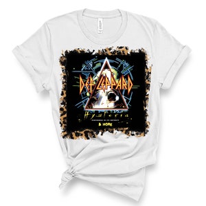 Rock Band Sublimation-def Leopard Sublimation-rock Band Clipart-rock ...