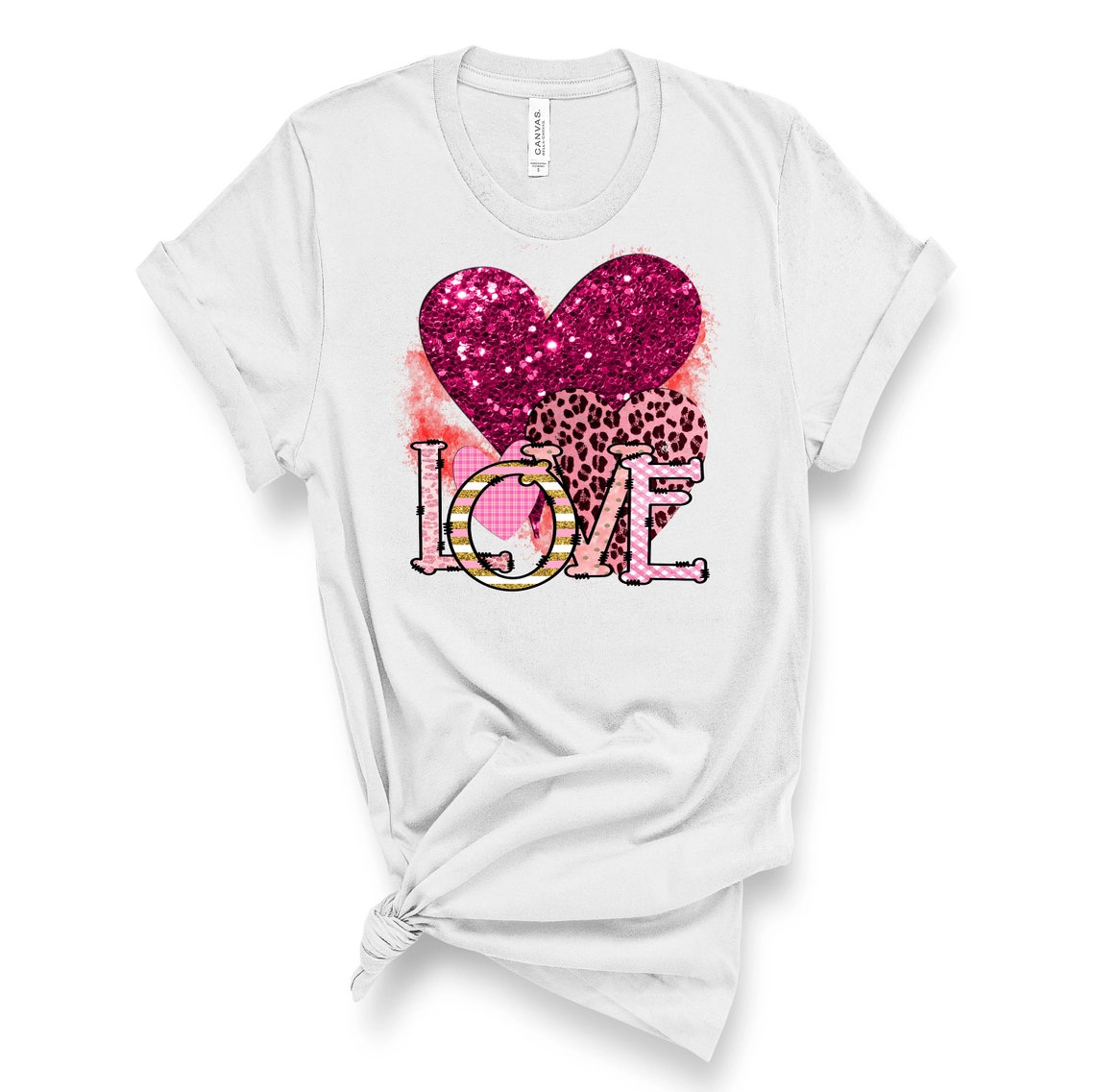 Sublimation Hearts-sublimation Valentine Design-glitter Hearts - Etsy