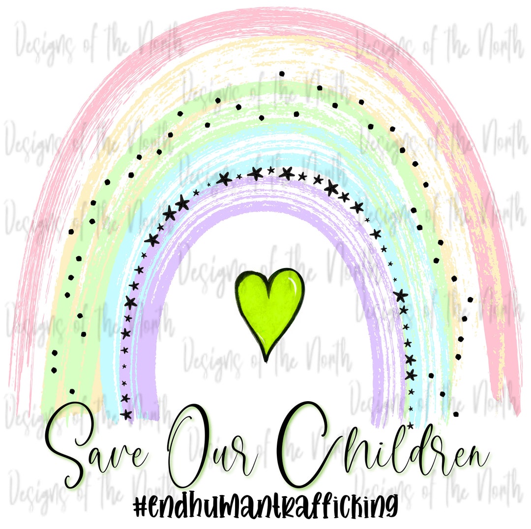 Sublimation Design-png-waterslide-save Our Children Design-design ...