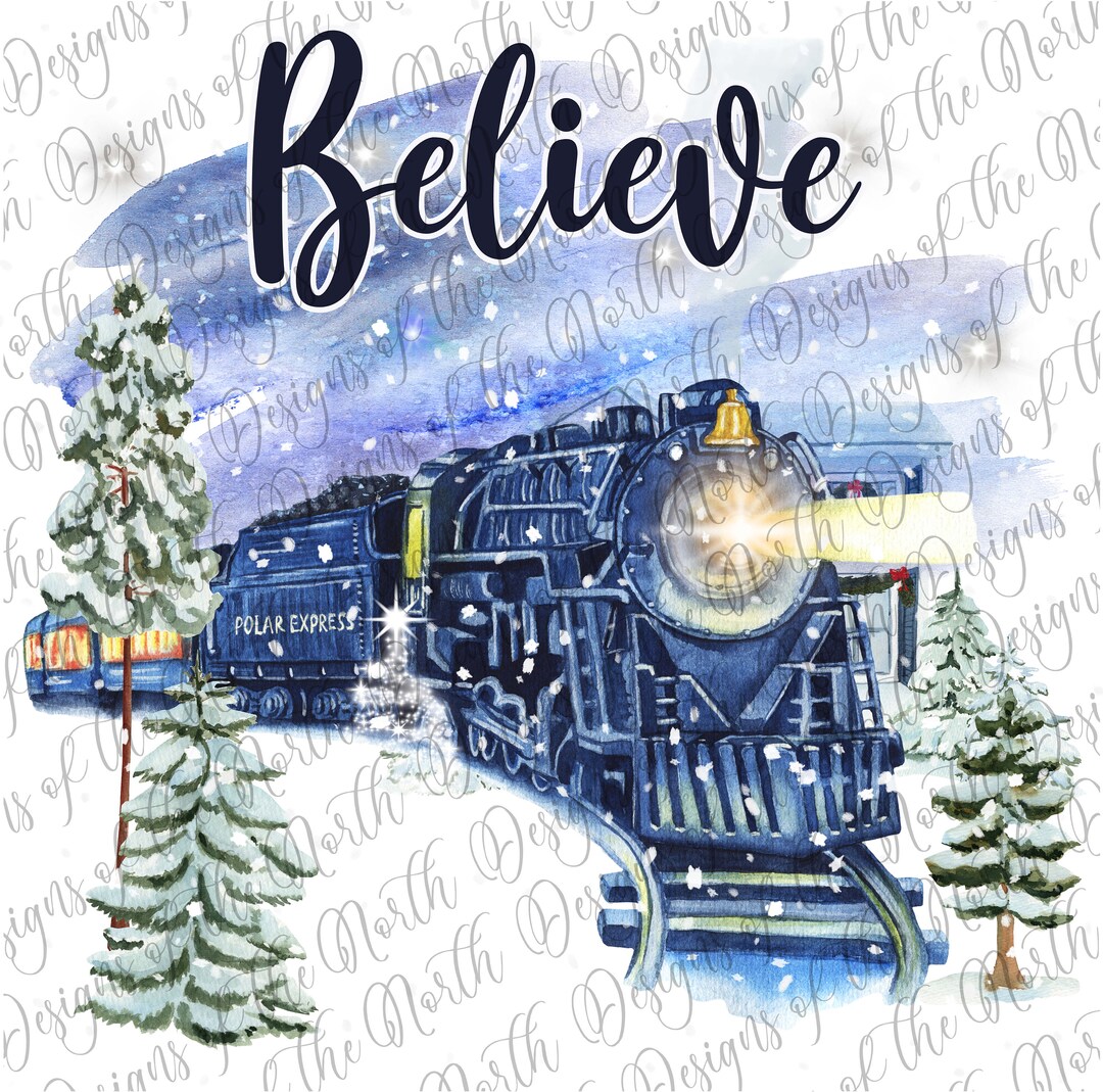 Polar Express-polar Express Sublimation-polar Express Train Sublimation ...