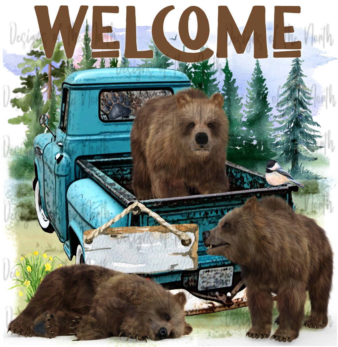 Welcome Sublimation-camp Welcome Sublimation-bears Sublimation-bear ...