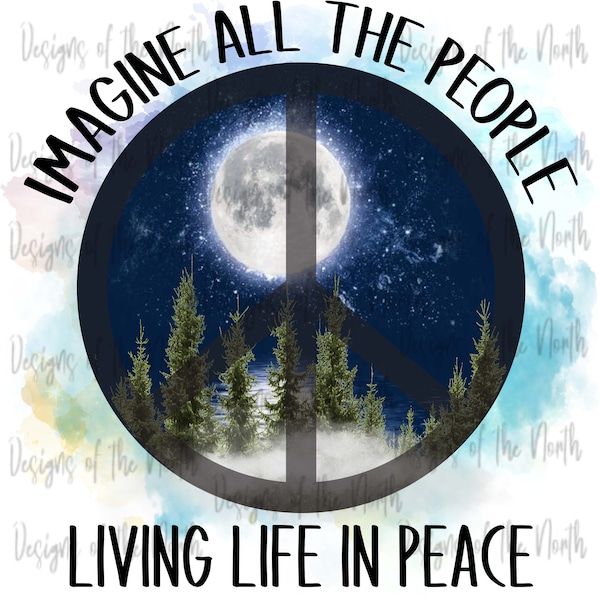 Imagine Peace - Etsy