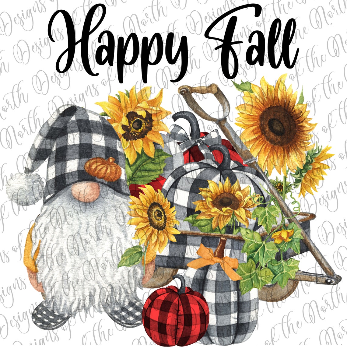 Happy Fall-fall Gnome-fall Gnome Sublimation-fall Gnome - Etsy
