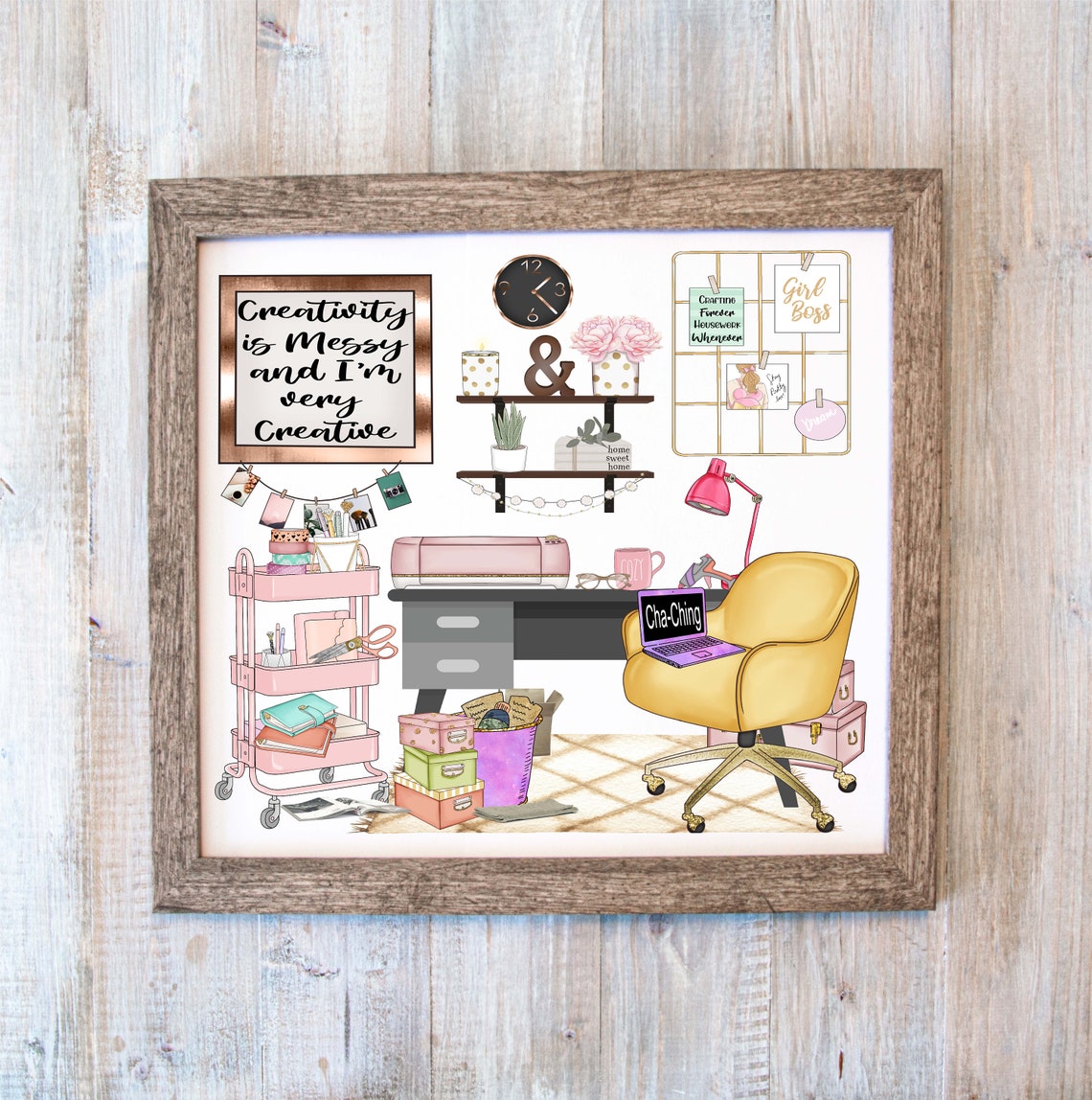 Craft Room Design-cricut Sublimation Design-creativity is - Etsy