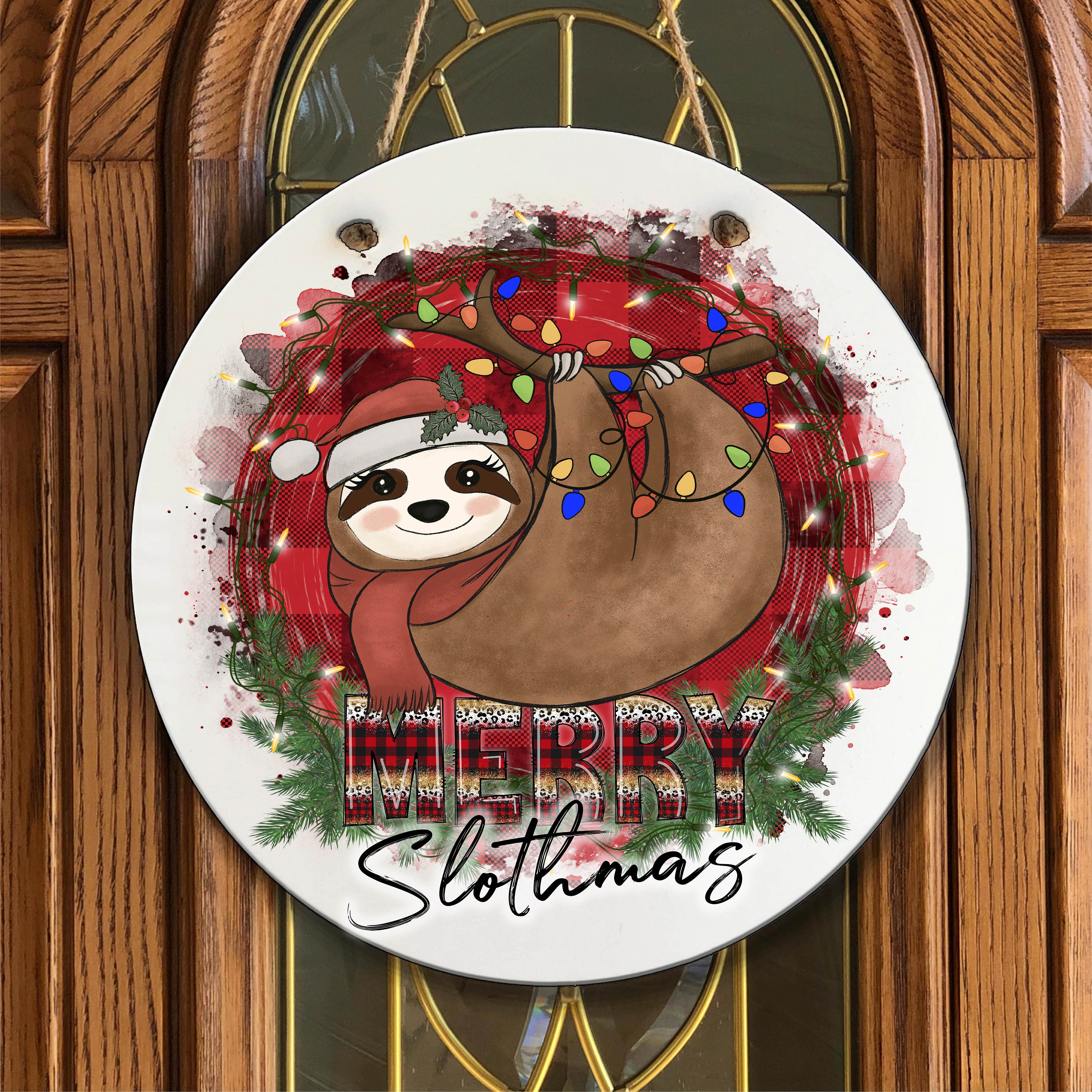 Christmas Sloth-christmas Sloth Png-christmas Sloth Sublimation ...