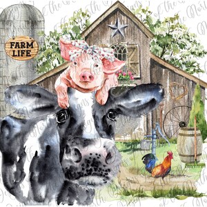 Farm Life-farm Life Sublimation-farm Sublimation-cow Sublimation-farm ...