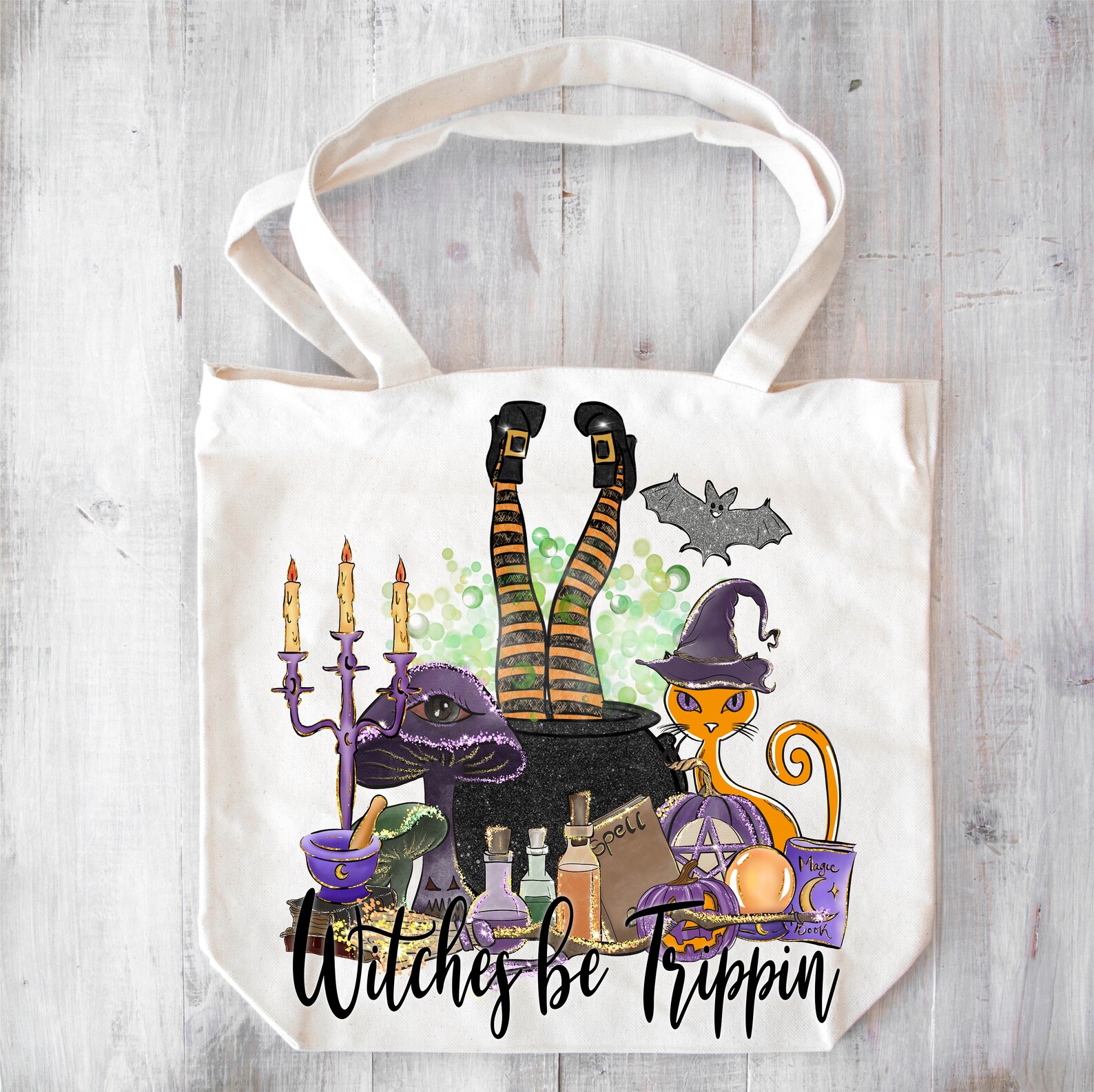 Witches Be Trippin'witches Be Trippin Clipart-witches Be - Etsy