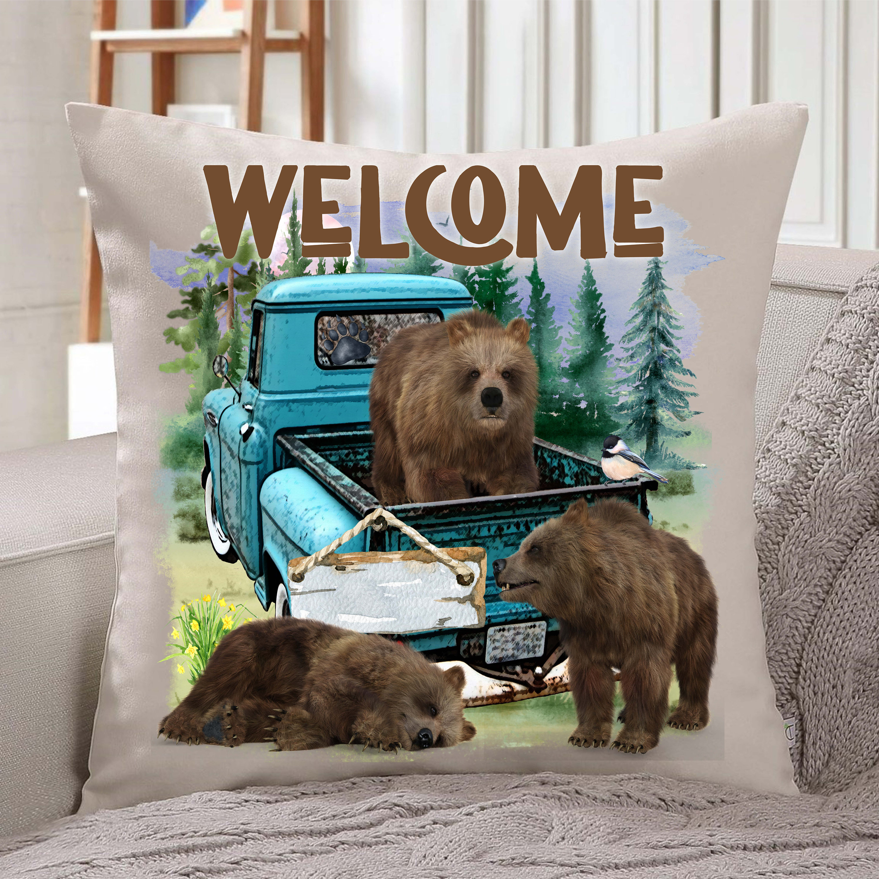 Welcome Sublimation-camp Welcome Sublimation-bears Sublimation-bear ...