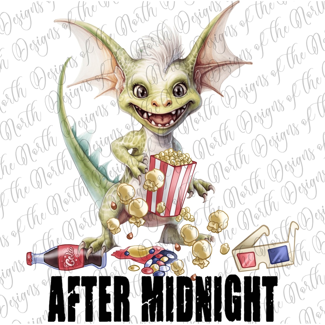 Gremlin After Midnight-gremlin Sublimation-gremlin Digital-gremlin ...