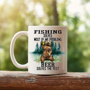 Fishing Solves Most of My Problems Beer Solves the Rest-beer ...