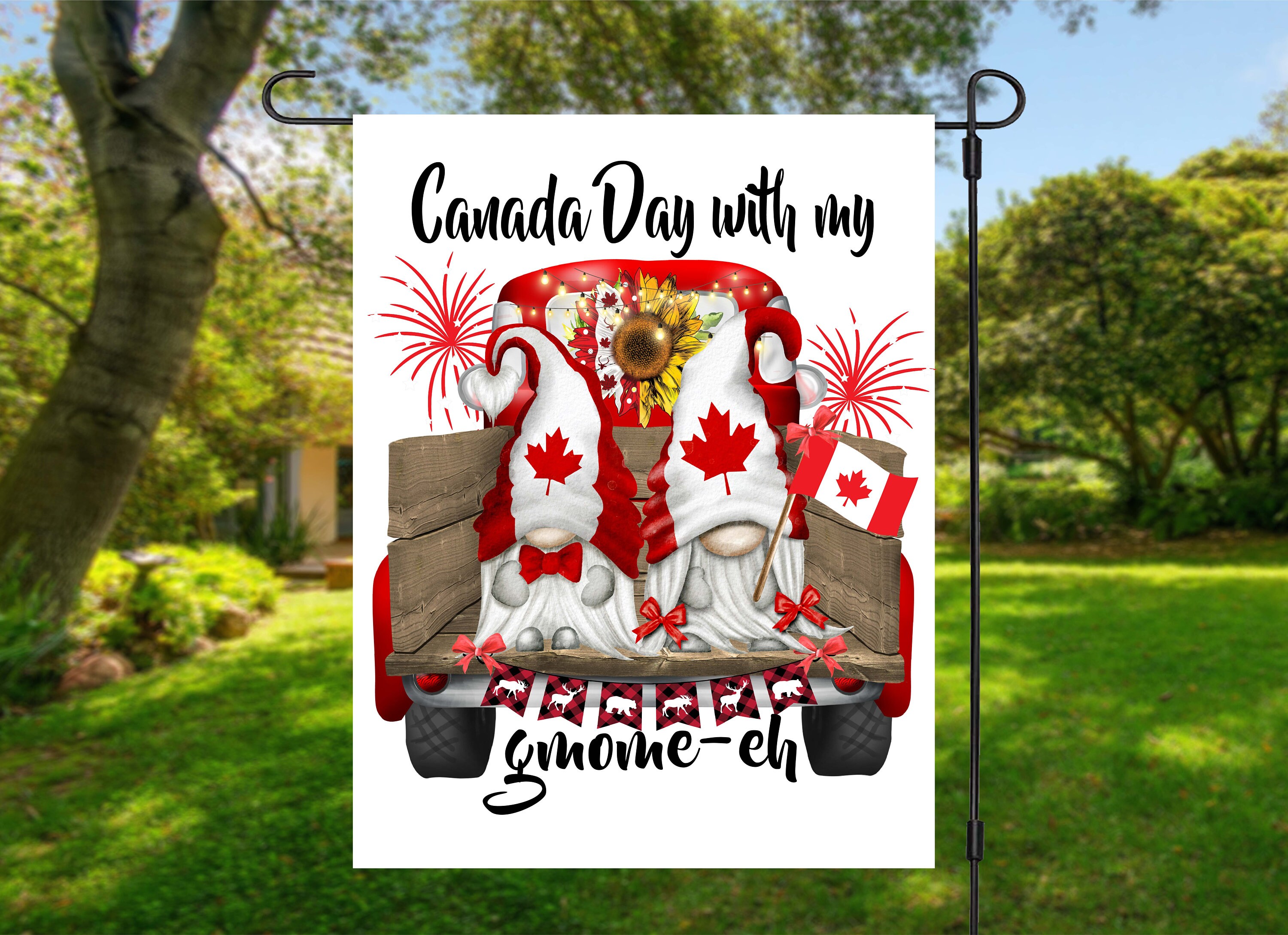 Canada day with my gnomies eh-canada sublimation-canada day | Etsy