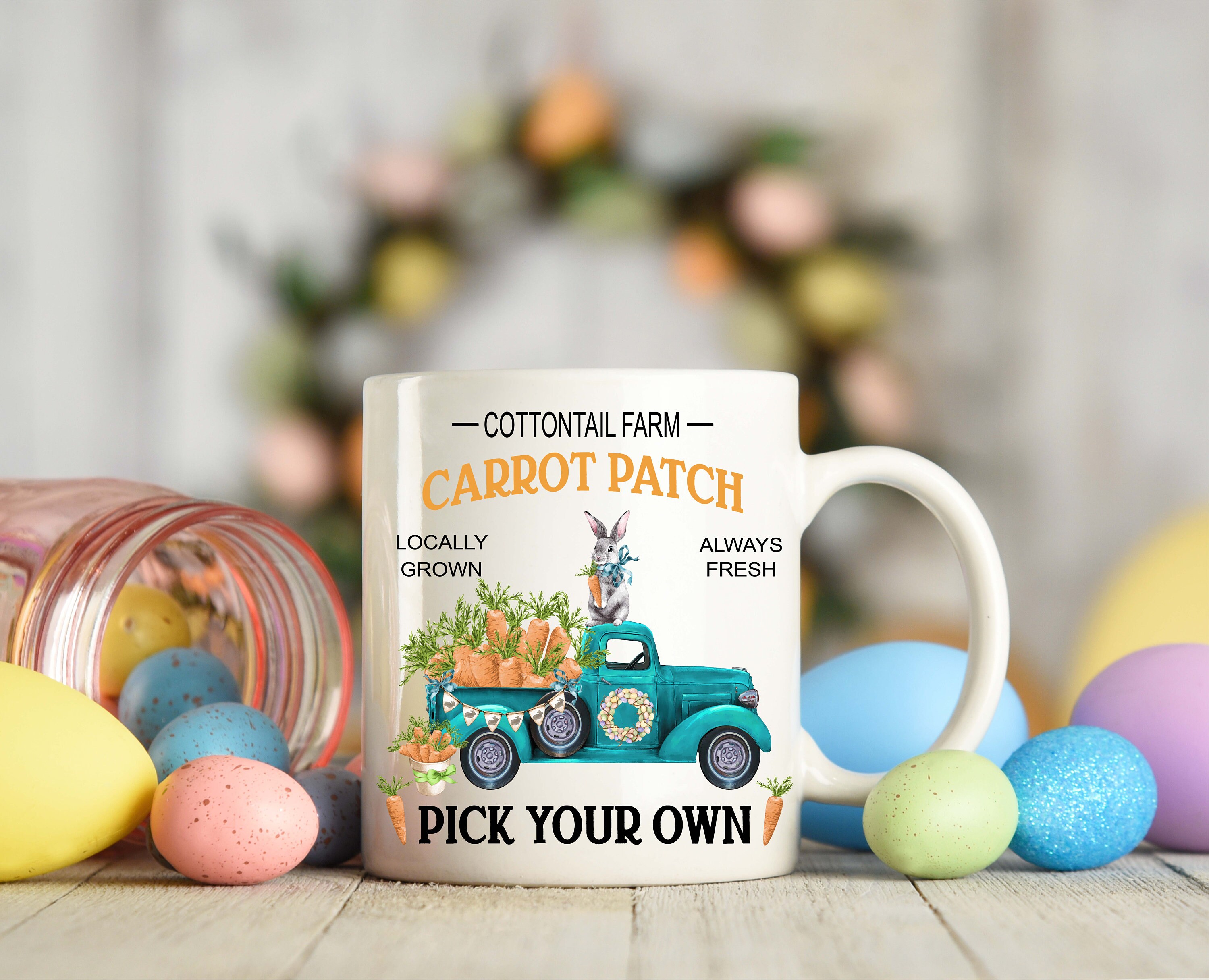 Carrot Patch Sublimation-carrot Patch Easter - Etsy