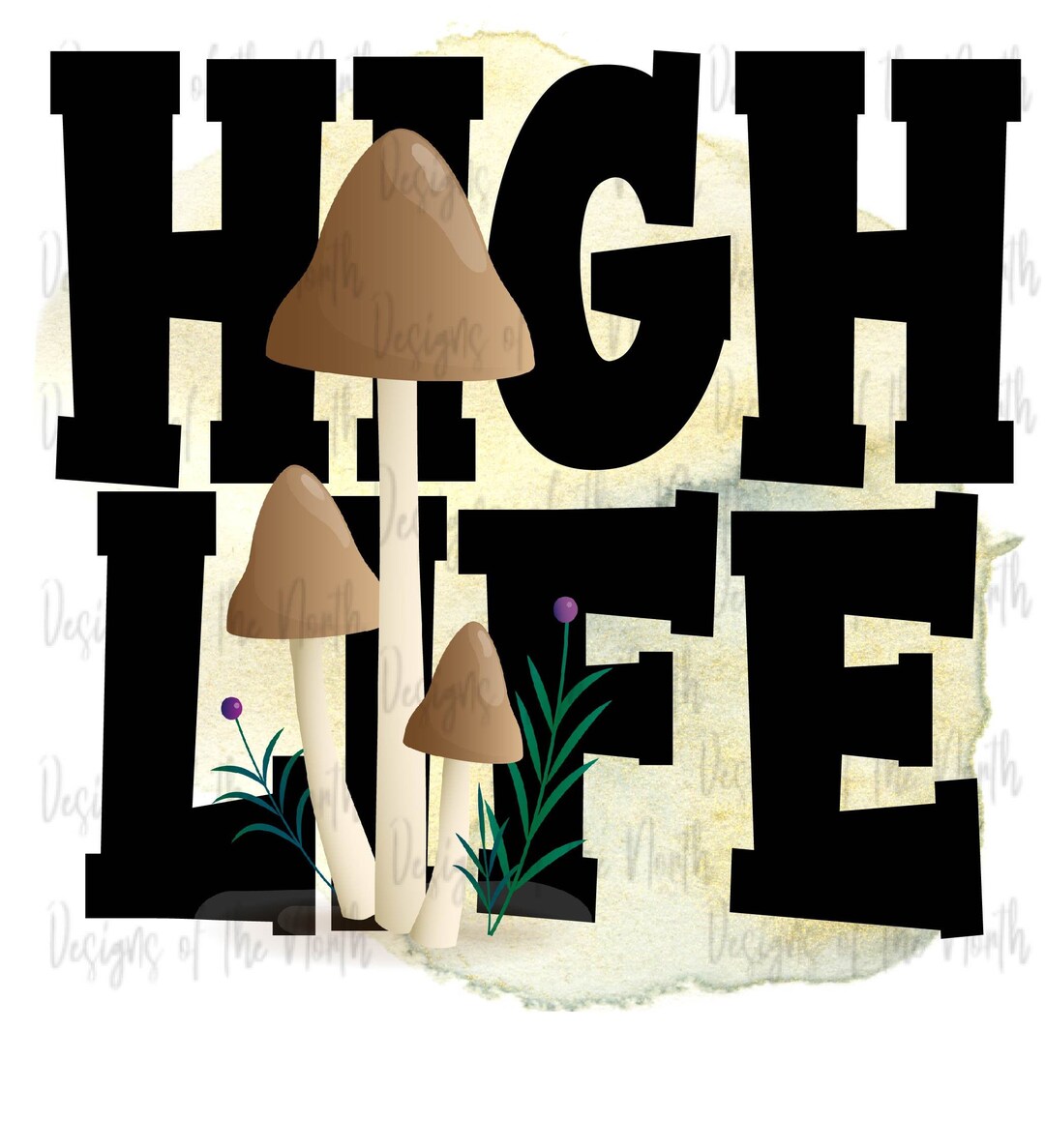 Sublimation Design-png-waterslide-high Life Design-design Download-t ...