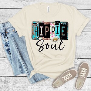 Hippie Soul-hippie Soul License Plate-hippie Soul Sublimation-hippie ...