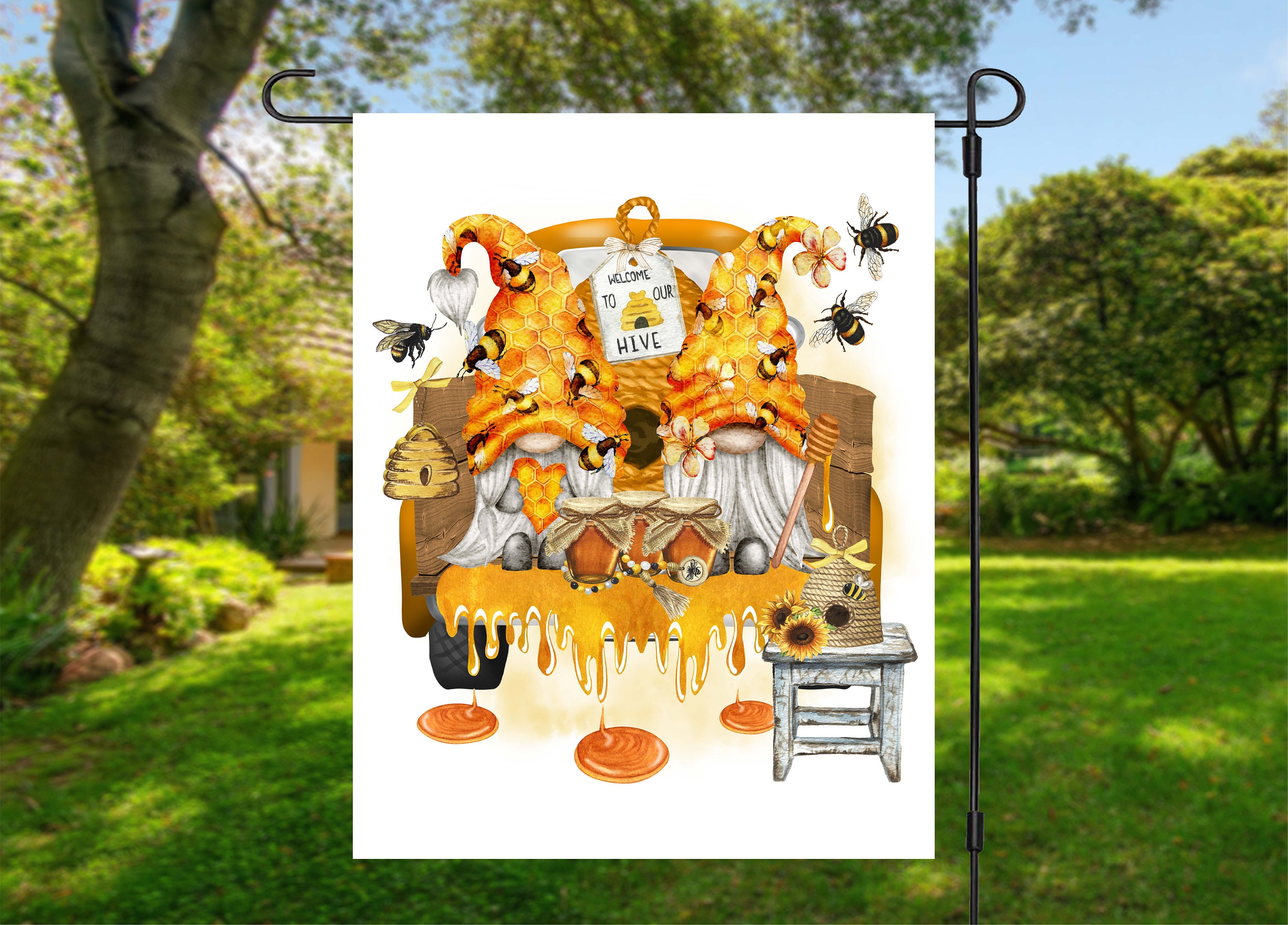 Welcome to Our Hive Sublimation-bee Hive Sublimation-gnomes Sublimation ...