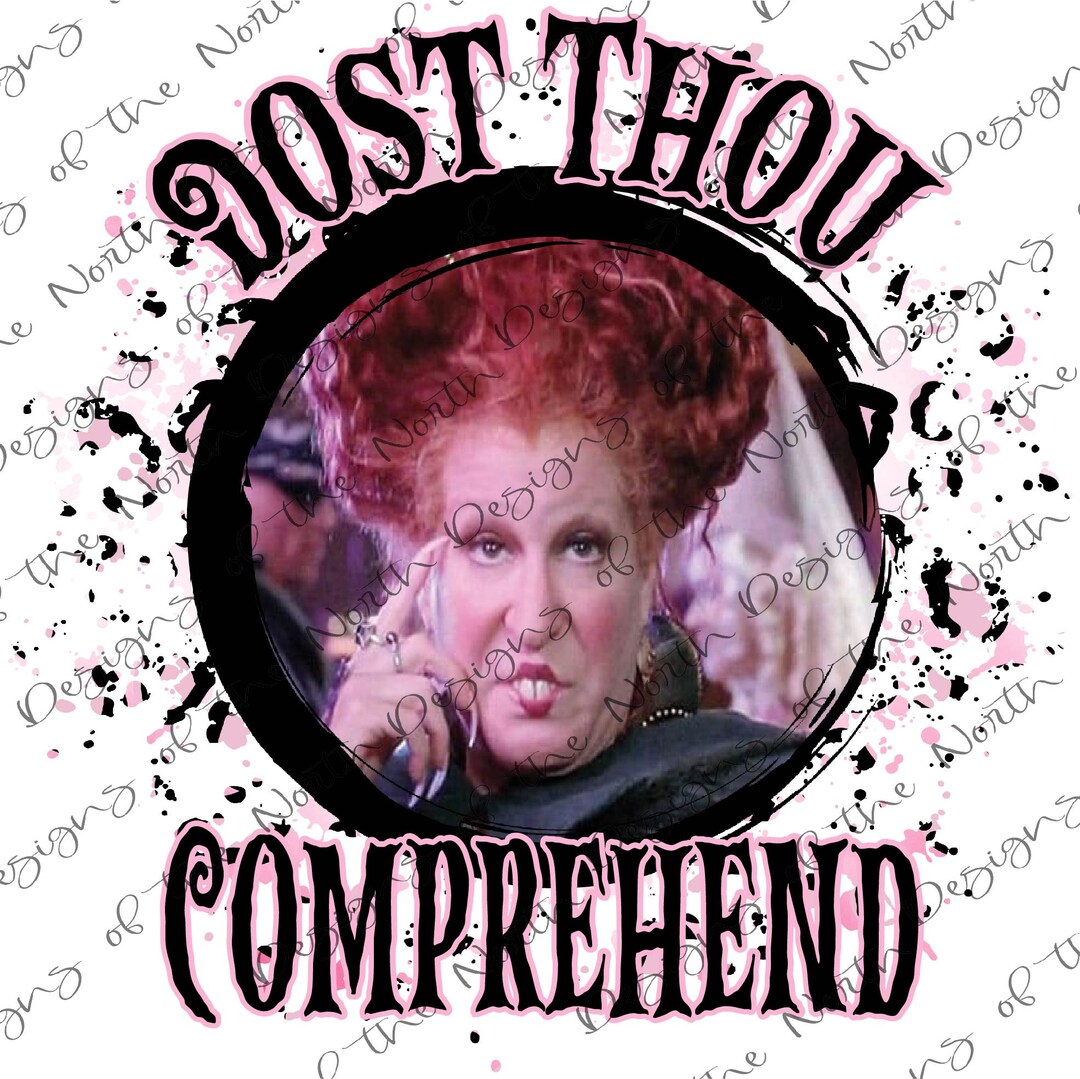 Dost Thou Comprehend-dost Thou Comprehend Sublimation-winifred ...