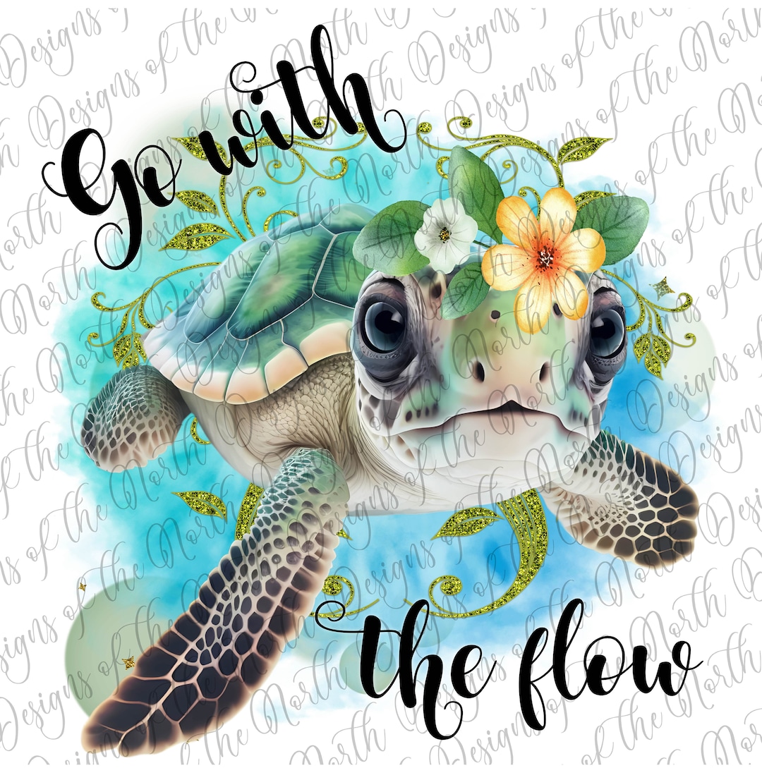 Sea Turtle Sublimation-sea Turtle Printable-turtle Sublimation-turtle ...