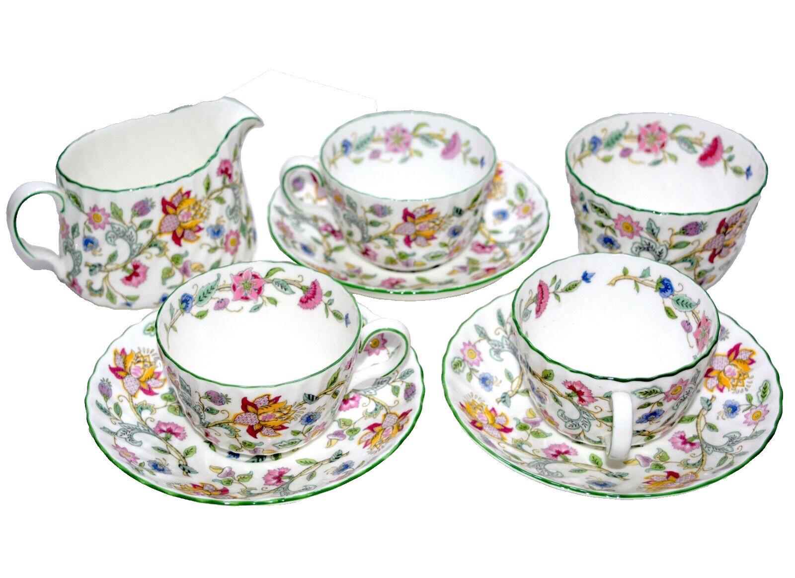 Minton Haddon Hall Rare Antique Old Stamp SET Cup, Saucer, Sugar Bowl ...