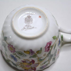 Minton Haddon Hall Rare Antique Old Stamp SET Cup, Saucer, Sugar Bowl ...