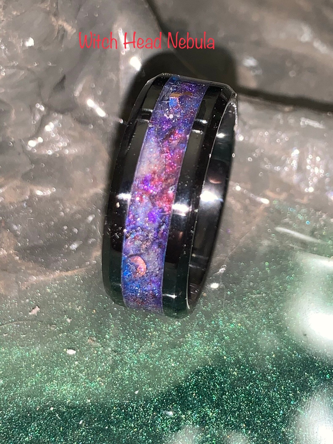 Witch Head Nebula Glow Ring - Etsy