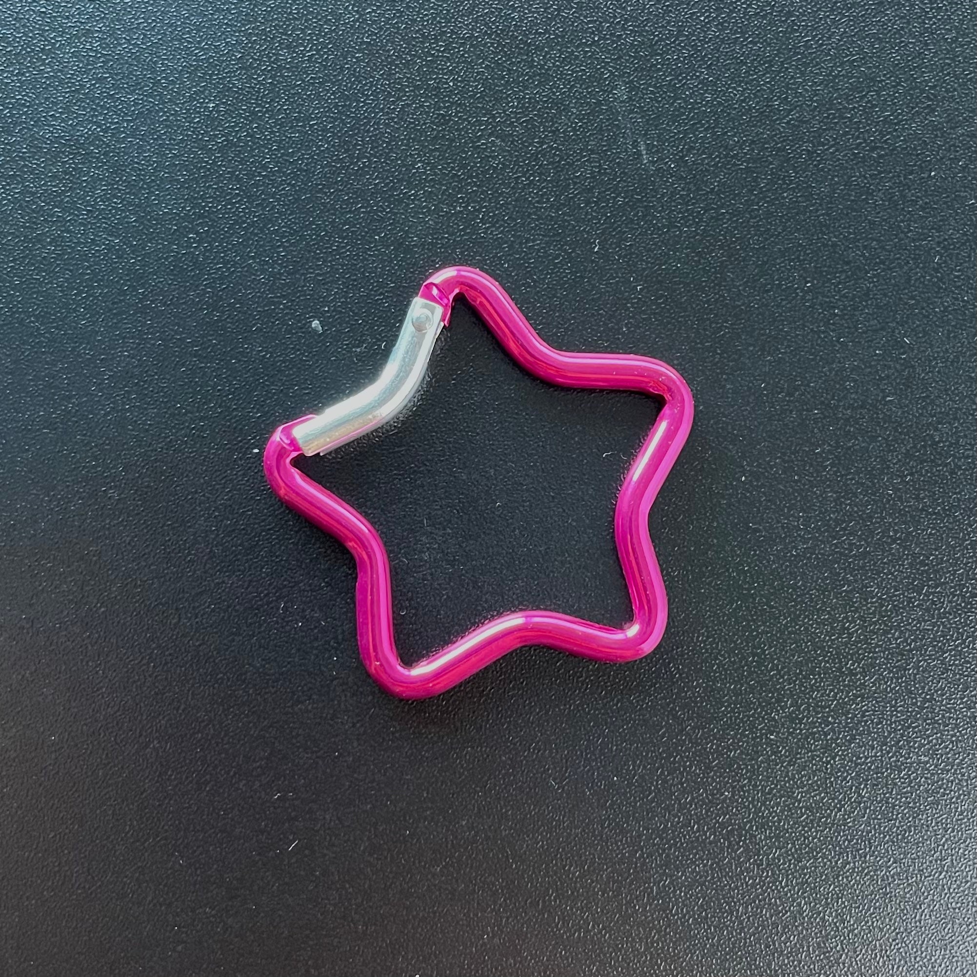 Star Carabiner Key Chains Key Fob Car Keys Clasp | Etsy