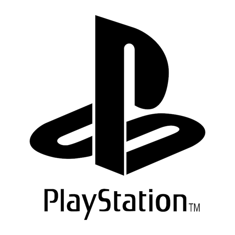 PlayStation Logo Vector SVG PNG Print illustration | Etsy