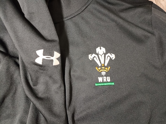 Wales national team Welsh rugby WRU under armour 2017… - Gem