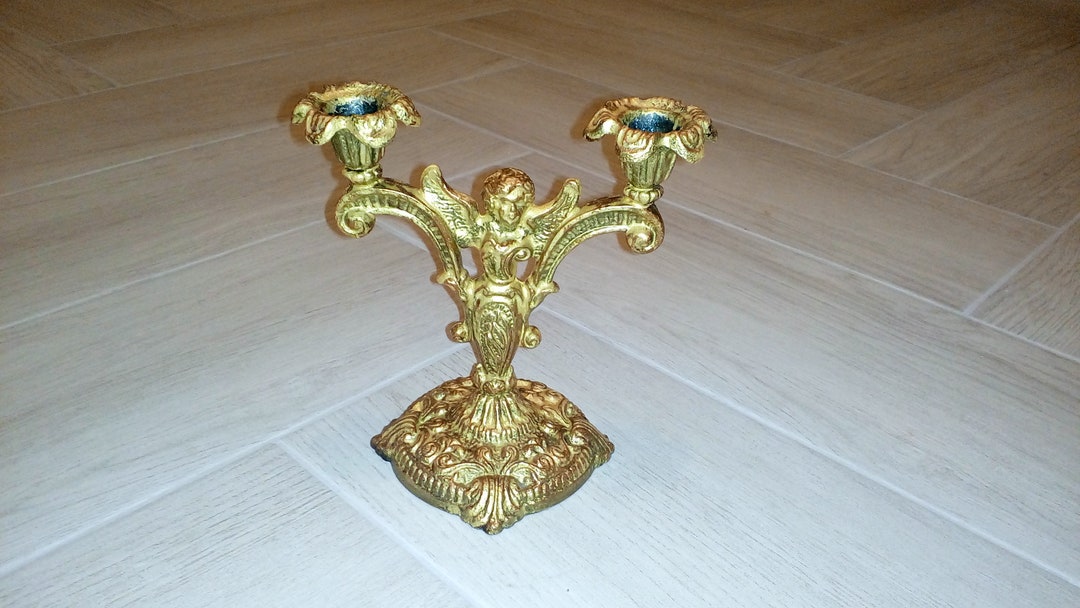 Rare Vintage USSR Candlestick , Beautiful Collapsible Soviet Candle ...