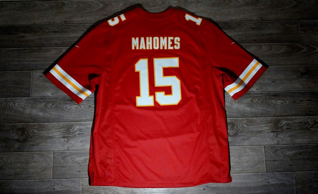 Kansas City Chiefs American USA Football Team Patrick Mahomes #15 Nike ...