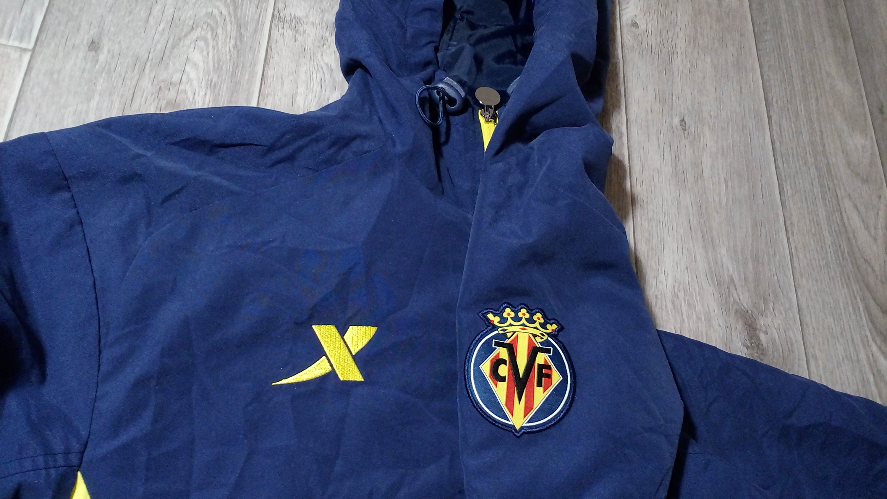 Villarreal Cf VIL CVF Spain Xtep Men's Sports Football Soccer Jacket ...