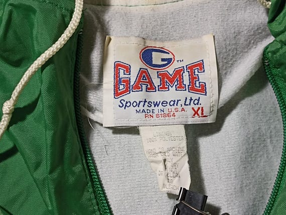 Vintage 1990s Delta football green men's sports train… - Gem