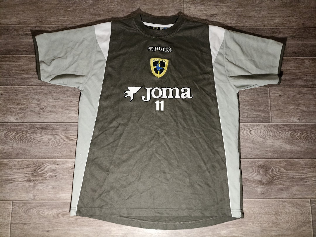 Vintage Cardiff City FC Wales Joma 2000s Gray Training Men's Sports ...