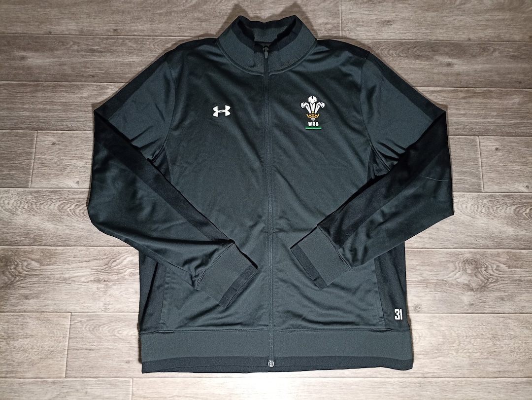 Wales National Team Welsh Rugby WRU Under Armour 2017/18 Black Sports ...