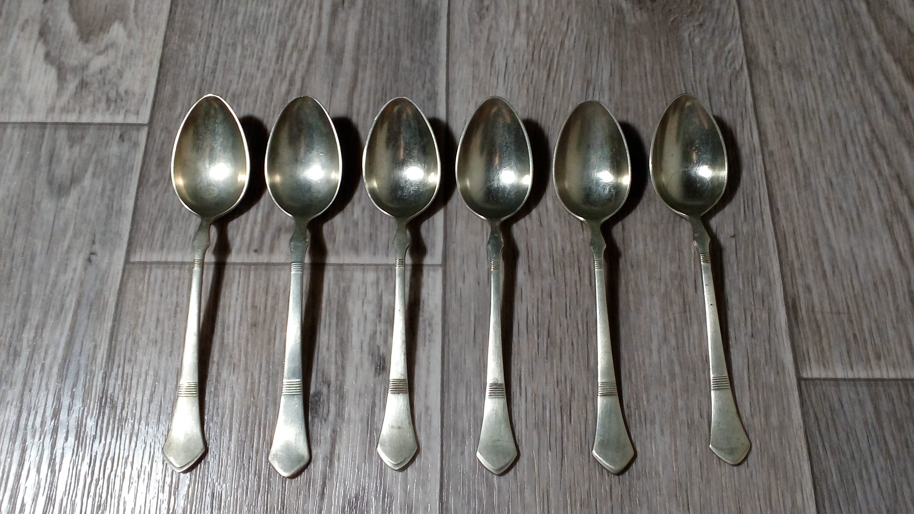 Vintage Berndorf Alpacca Austria Dessert Set 1950s / Silver Plated 6 ...