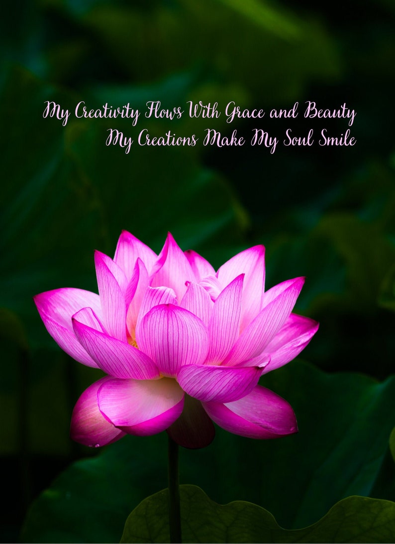 Digital Print- My Creativity Flows - Etsy