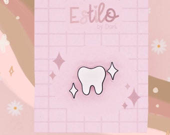 Sweet Tooth Pin Enamel Pin Tooth Pin Dental Tooth Pin - Etsy