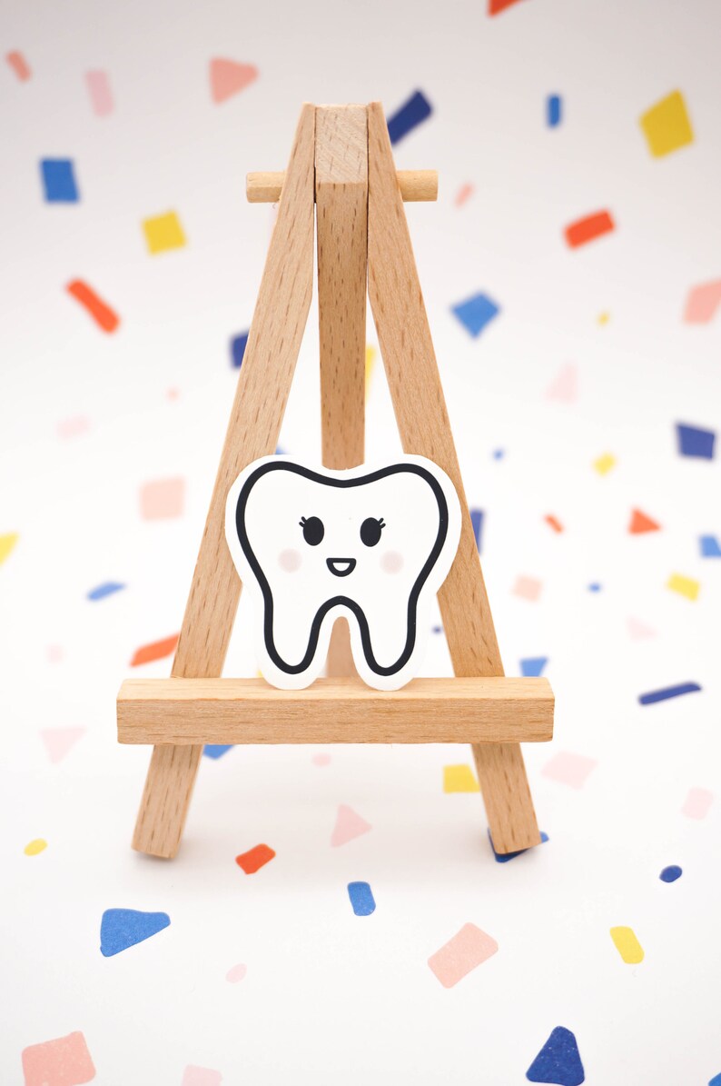 Tooth Emoji Stickers Dental Stickers Cute Stickers | Etsy