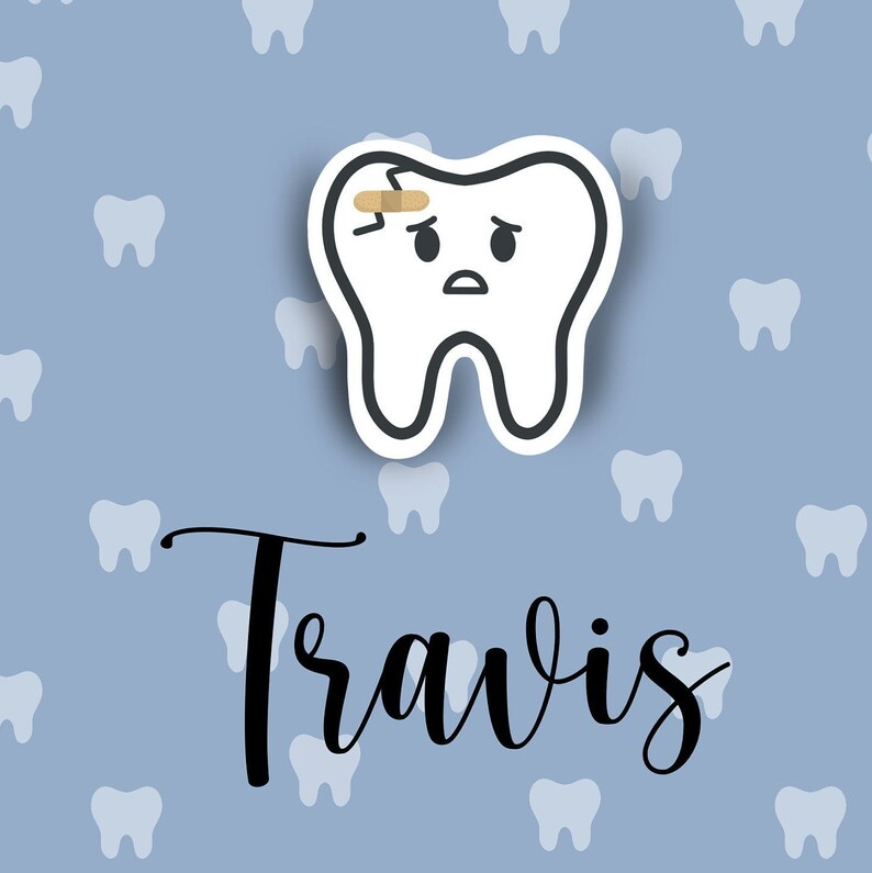 Tooth emoji stickers dental stickers cute stickers | Etsy
