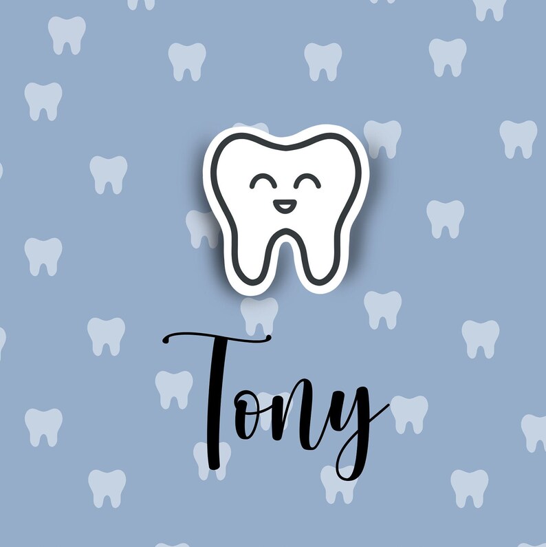 Tooth emoji stickers dental stickers cute stickers | Etsy