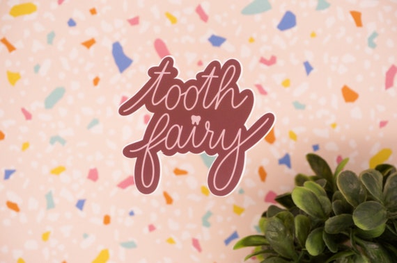 Tooth Fairy Tooth Sticker Dental Hygiene Sticker RDH Dental | Etsy